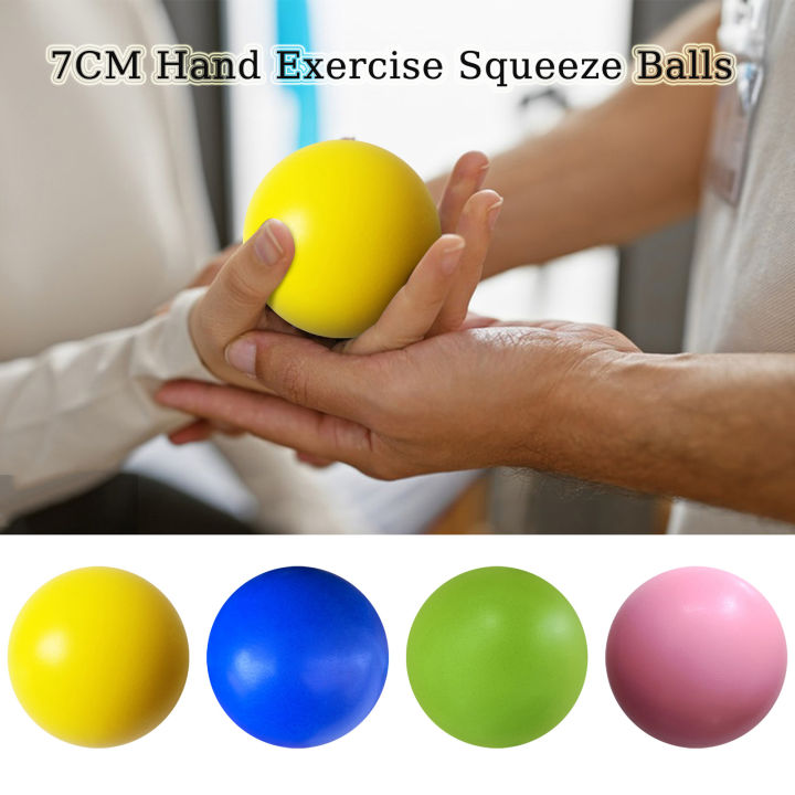 Elastic Finger Grip Strength Trainer Hand Exercise Squeeze Ball Hand ...