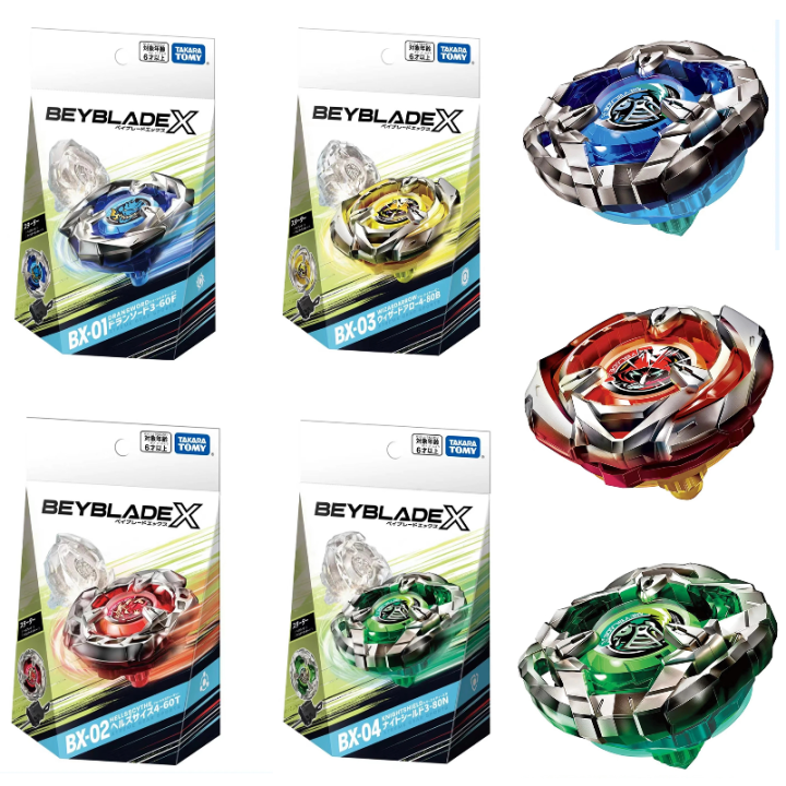 Original Beyblade X Top Toys BX-01 BX02 BX03 BX04 BX05 BX13 BX22 Takara ...