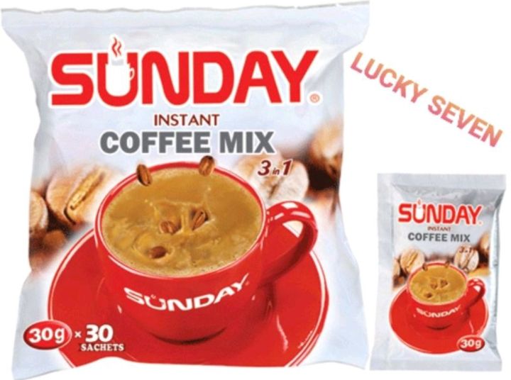SUNDAY COFFEE & TEA 🍵 3in1 ORIGINAL | Lazada