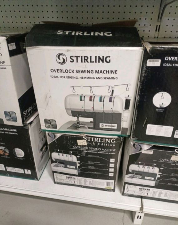 Portable Overlock Machine, brand STIRLING | Lazada PH