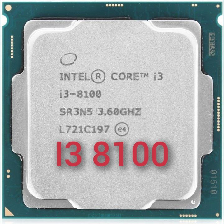 cpu i3 8100, 9100 , 9100f , g4900 .... socket 1151v2 ( gen 8, 9) | Lazada.vn
