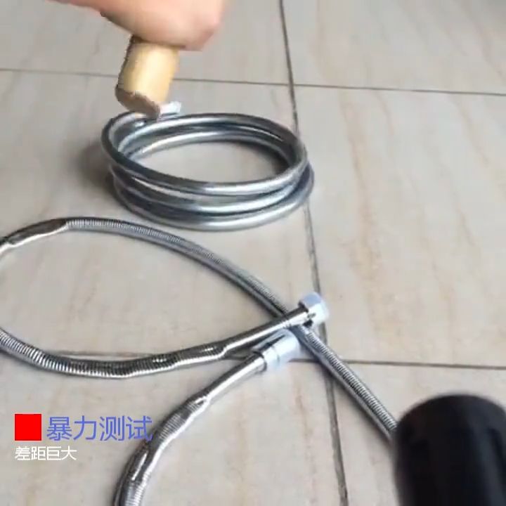 BUSH Flexible Explosion-proof Bathroom Extension Pipe Handheld Shower ...