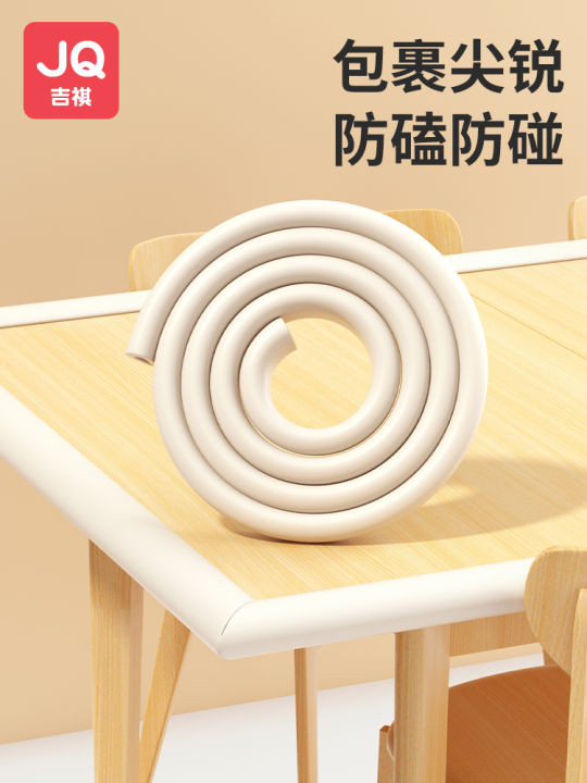 Bumper Strip U-Shaped Soft Glass Tea Table Protection Bar Table Corner ...