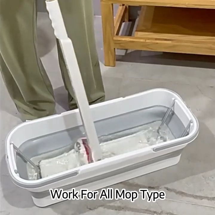 New Collapsible Mop Bucket for All Type Of Cleaning Mop, Big Foldable ...