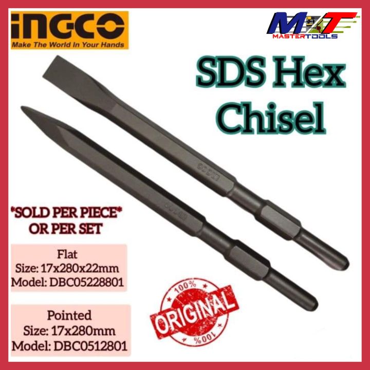 INGCO Original SDS Hex Chisel 17x280 | Lazada PH