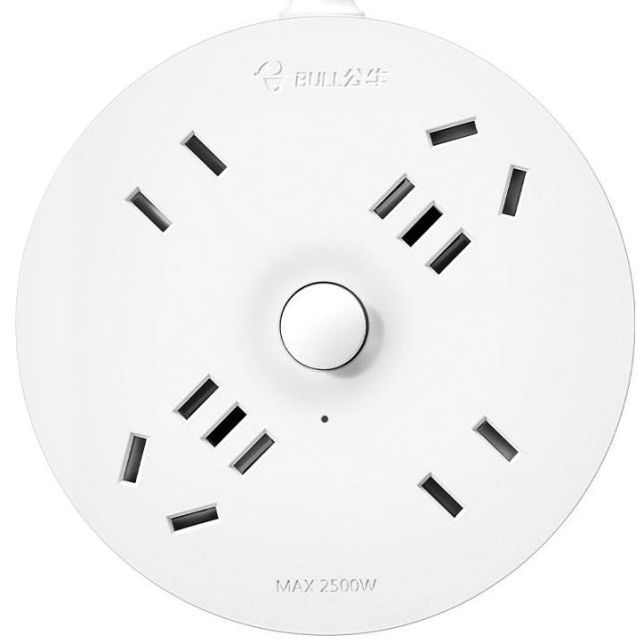 Bull | Multi-functional Circular USB Socket Home Wall-mounted Power ...