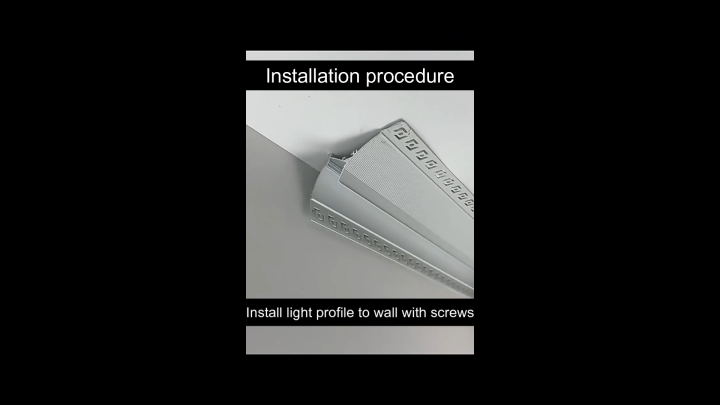 Cove Light Profile Channel Seamless Reversible Design | LED Strip ...