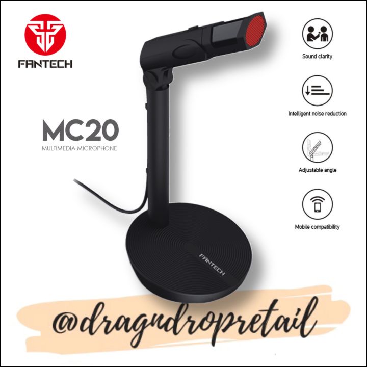 FANTECH MC20 Professional Condenser Multimedia Microphone | Lazada PH