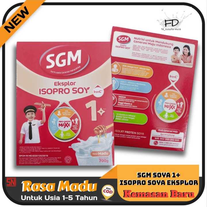 SUSU SOYA - UNTUK ANAK YANG ALERGI SUSU SAPI !!! SGM SOYA EKSPLOR 1 ...