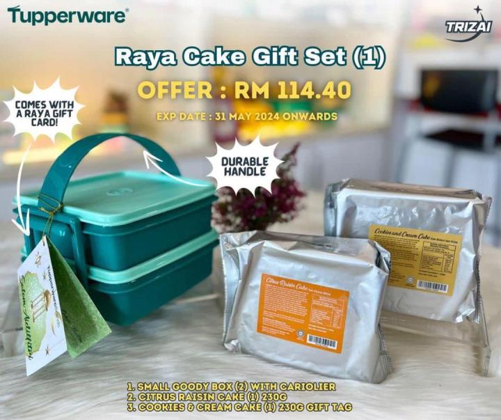 TUPPERWARE CAKE RAYA 2024 | Lazada