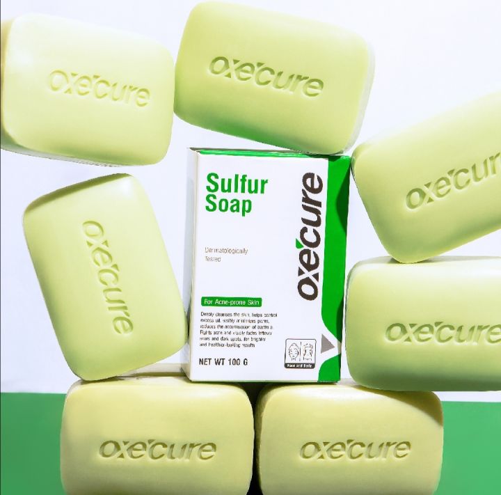 Oxecure Sulfur Soap 100 grams 💯Authentic Exp. 08/2025 | Lazada PH