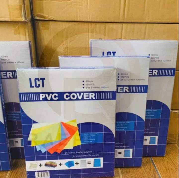 LCT COLORED PVC Binding Cover 300mic (100 sheets) | Lazada PH