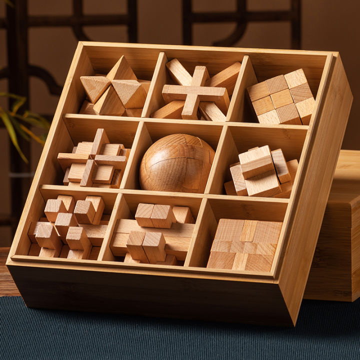 Luban LOCK konming LOCK ชุดของเล่นเพื่อการศึกษาสำหรับเด็กนักเรียนประถม ...