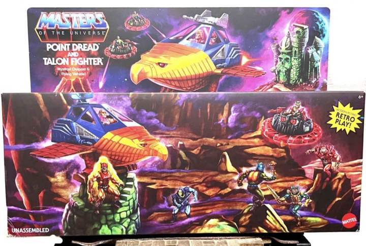 (Minor box damage) Mattel Masters of the Universe MOTU Origins Point ...