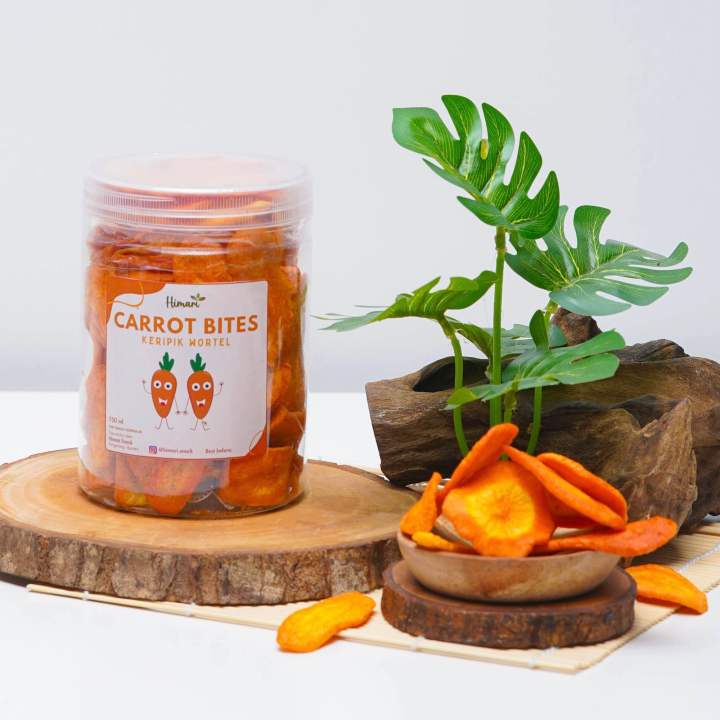 Himari Keripik Sayur Wortel 100% Produk Lokal Kemasan Jar 750ml ...