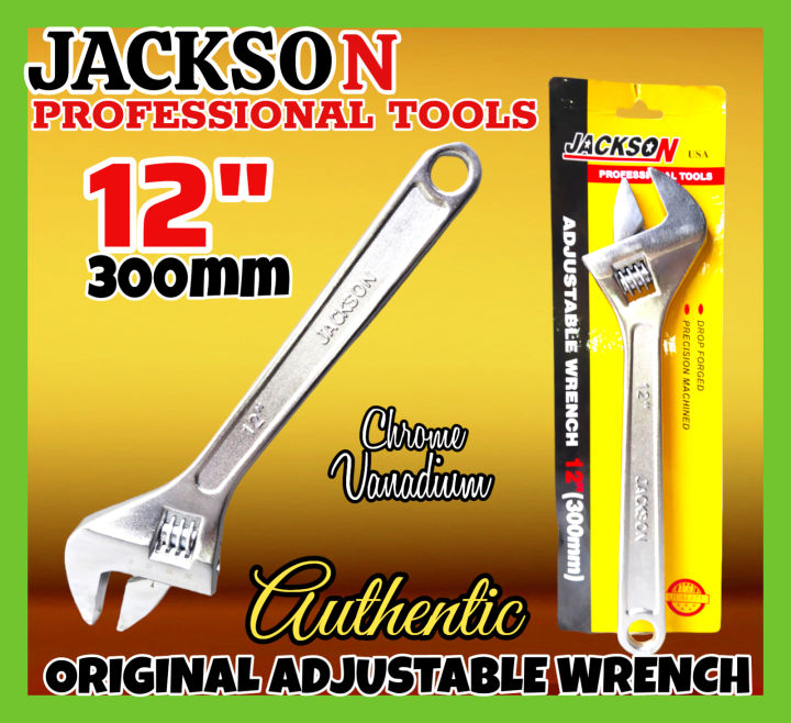 KATALA ADJUSTABLE WRENCH 8" 10" 12" SIZES JACKSON U.S.A. SOLD PER PIECE ...