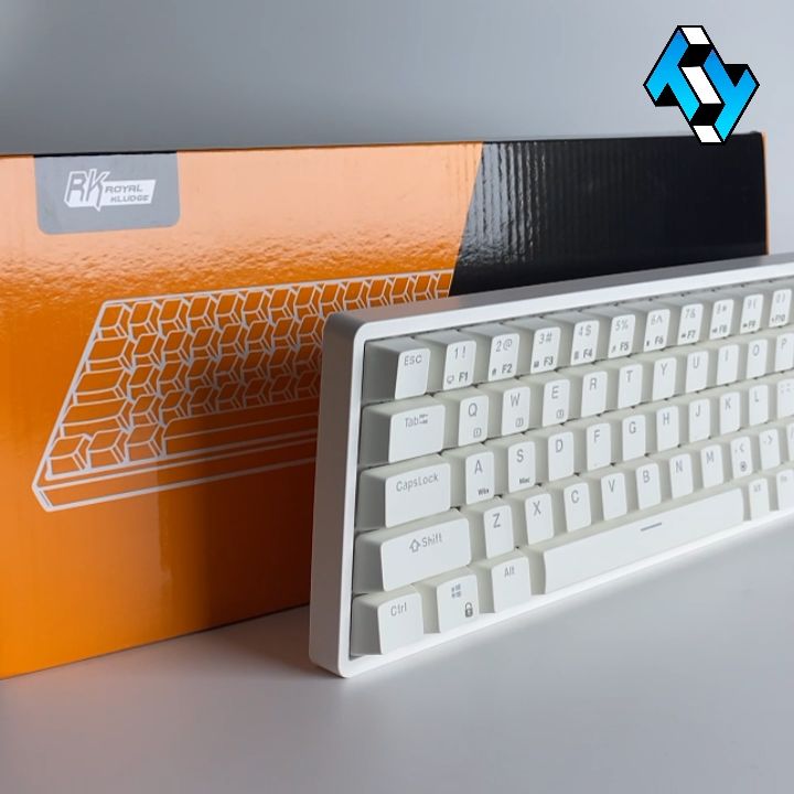 RK Royal Kludge RKG68 65% Wireless Keyboard Tri-Mode Bluetooth 2.4G ...