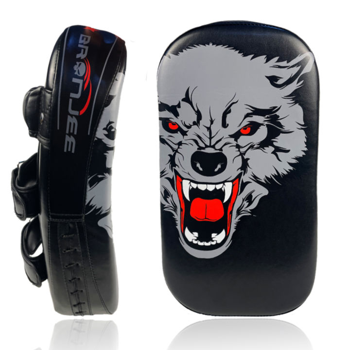 Boxing Pads Thai Kick Boxing Strike Pads Muay Arm Punch MMA For Boxing ...