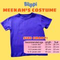 MEEKAH - BLiPPi KIDS COSTUME SET Affordable (Violet Shirt/ Turban ...