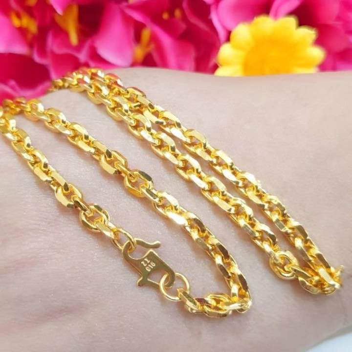 🔥COP 916 PERSIS ORI🔥 RANTAI LEHER SAUH (EMAS BANGKOK EXCLUSIVE / EMAS KOREA 24K PREMIUM ...
