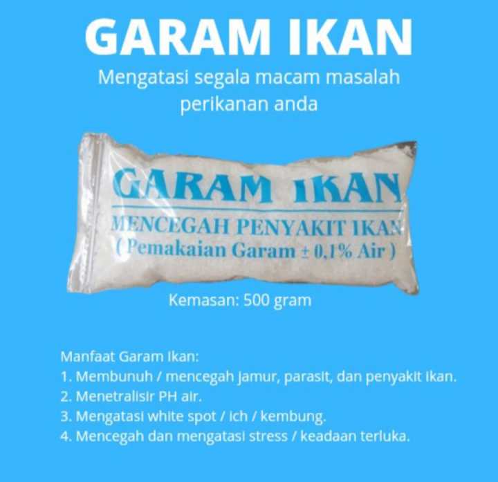 Garam ikan ,garam obat ikan | Lazada Indonesia