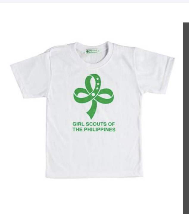 ORIGINAL GIRL SCOUT OF THE PHILIPPINES TSHIRT WITH GSP LOGO | Lazada PH