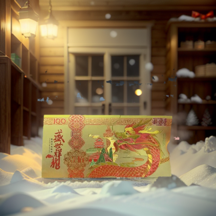 Year of the Dragon Gold Bank Note charm 2024 | Lazada PH