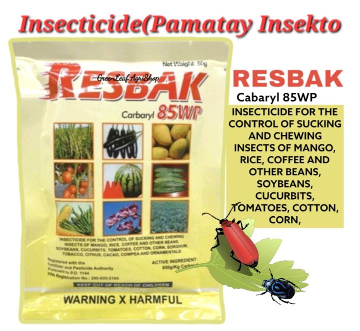 Resbak Insecticide Pamatay Peste Common Garden Pest | Lazada PH