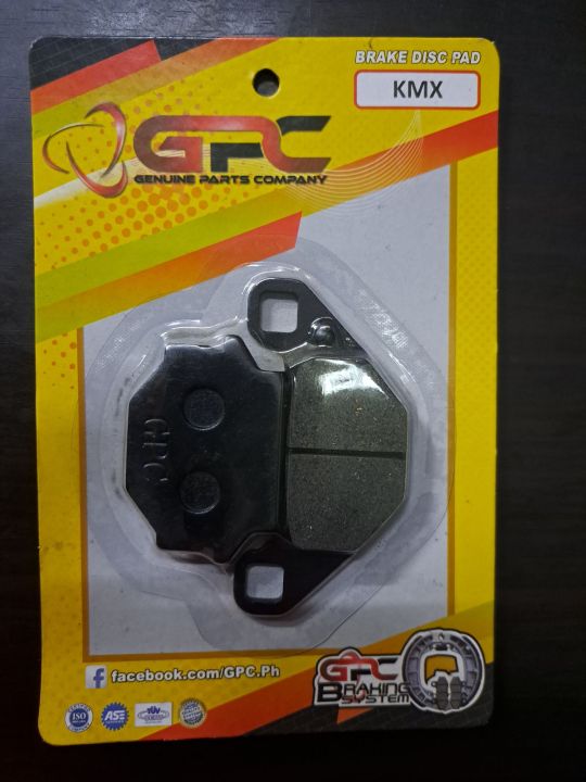gpc brake pad kymco super 8 150 front/ super z 125 | Lazada PH