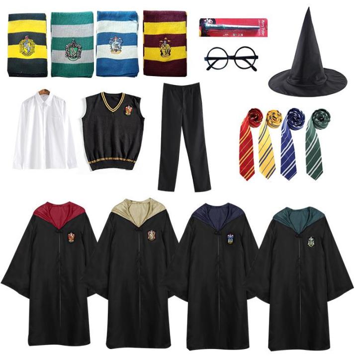 Harry Potter Halloween Cosplay Costume Magic Robe Cloak | Lazada Singapore