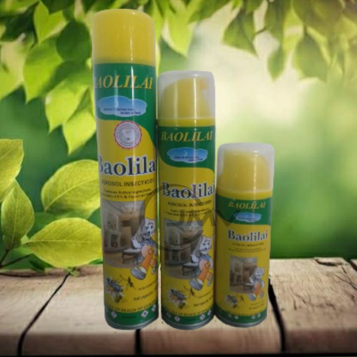 Baolilai Aerosol Insecticide Insects Spray Lemon Essence | Lazada PH