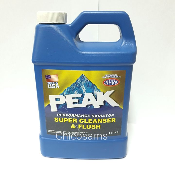 PEAK RADIATOR SUPER CLEANSER AND FLUSH 1Liter | Lazada PH