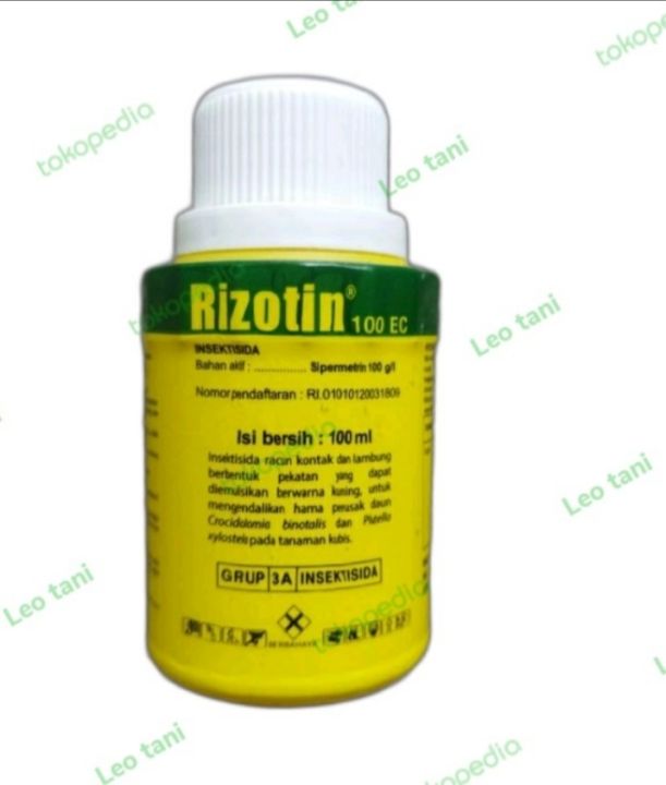 INSEKTISIDA RIZOTIN 100 EC - 100ML | Lazada Indonesia