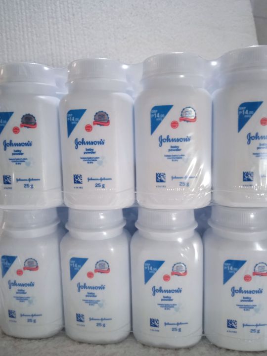 JOHNSONS BABY POWDER ORIGINAL SCENT 25 g old formula (12 in 1 pack ...