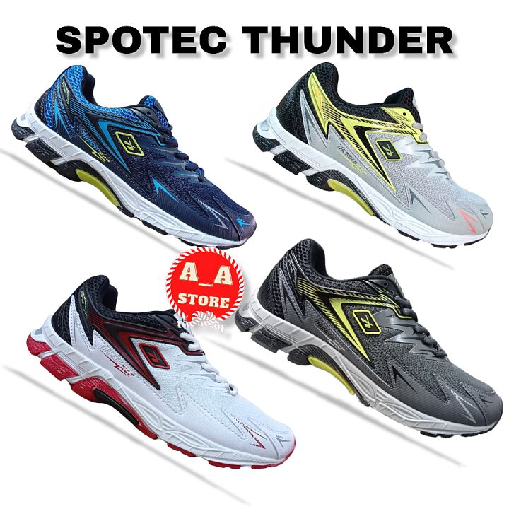 Sepatu Lari Pria SPOTEC THUNDER Sneaker Sport | Lazada Indonesia