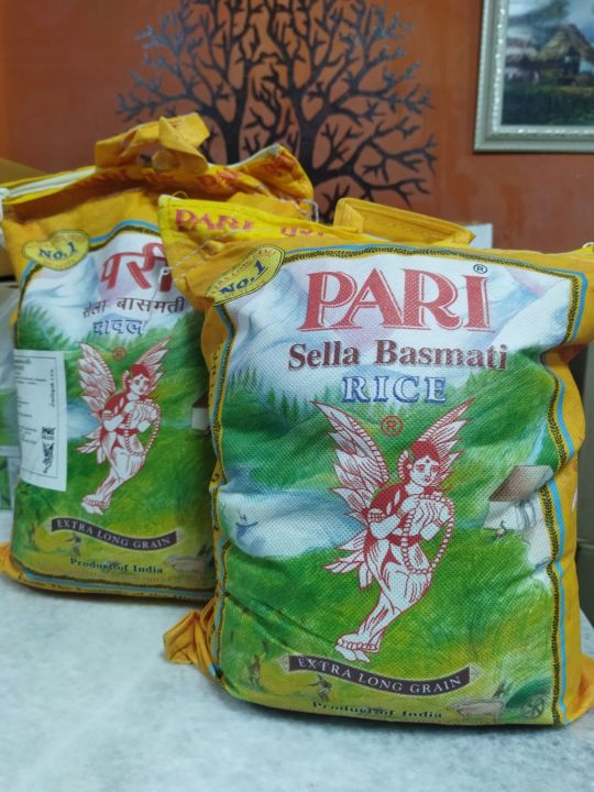 PARI Sella Basmati Rice 5 kg. (EXTRA LONG GRAIN) | Lazada.co.th