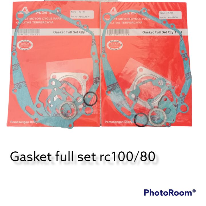 packing paking full set gasket full set rc100 rc 100 rc80 tornado GX crystal | Lazada Indonesia