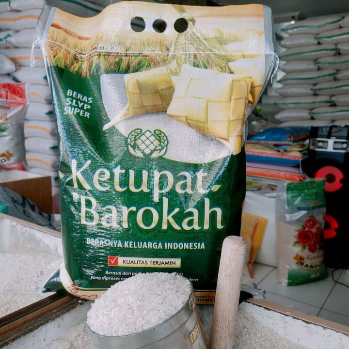 Beras Ketupat Barokah 4 Liter Bukan 4 KG/ Beras Medium Murah 4 Liter/ Beras murah 4L | Lazada ...