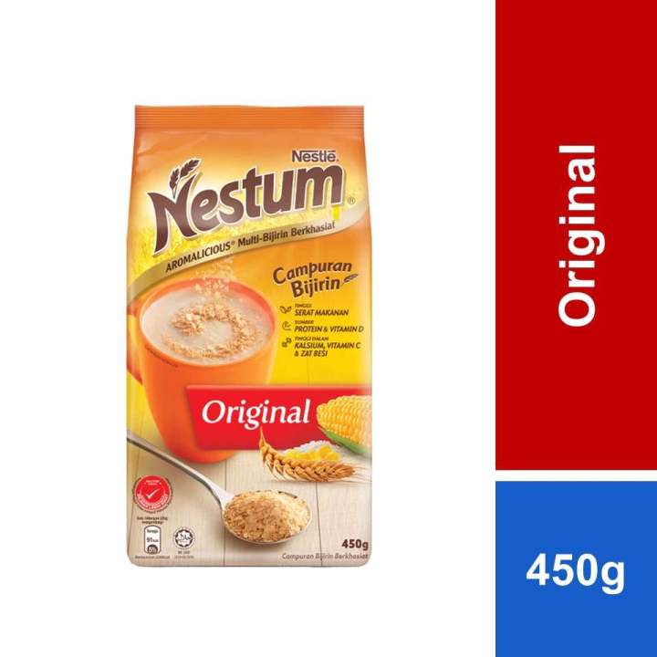 NESTLE NESTUM All Family Cereal Original Softpack 450g | Lazada