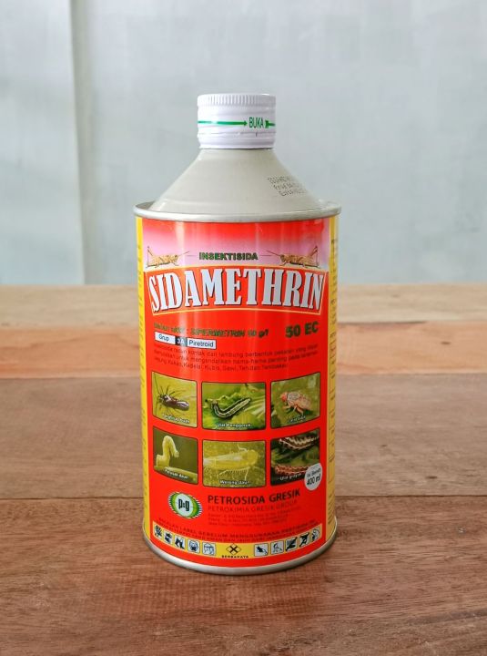 Insectisida Sidametrin 50 EC , 400 ml. SIDAMETHRIN 50 EC adalah ...