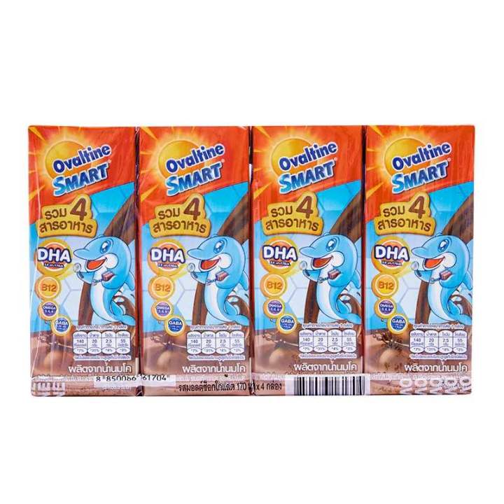 Ovaltine Smart🇹🇭 (165ml x 4kotak) | Lazada