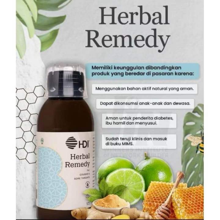 HDI HERBAL REMEDY GARANSI ORIGINAL 100% EXP 2027 | Lazada Indonesia