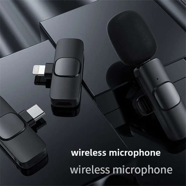 Portable Wireless Microphone Clip-on Stage Performance Outdoor Singing ...