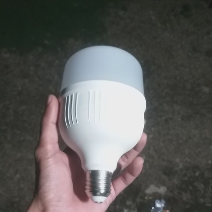lampu led rumah murah 30 watt jumbo super terang garansi 1 tahun polos ...
