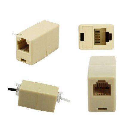 RJ11 Coupler Telephone Phone Cable Line Adapter Connector | Lazada PH
