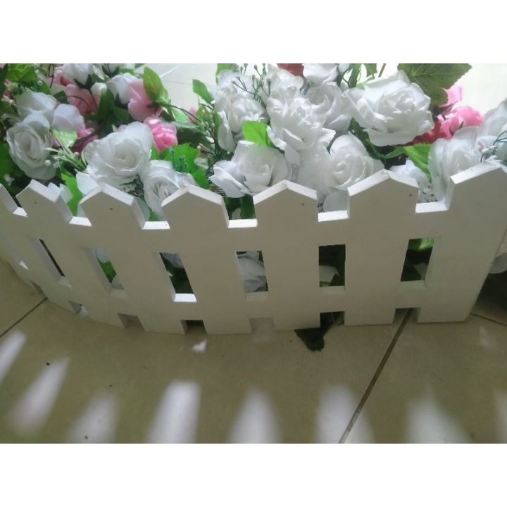 pagar Dekorasi pelaminan pagar pembatas TK Playground tinggi 20cm 2m ...