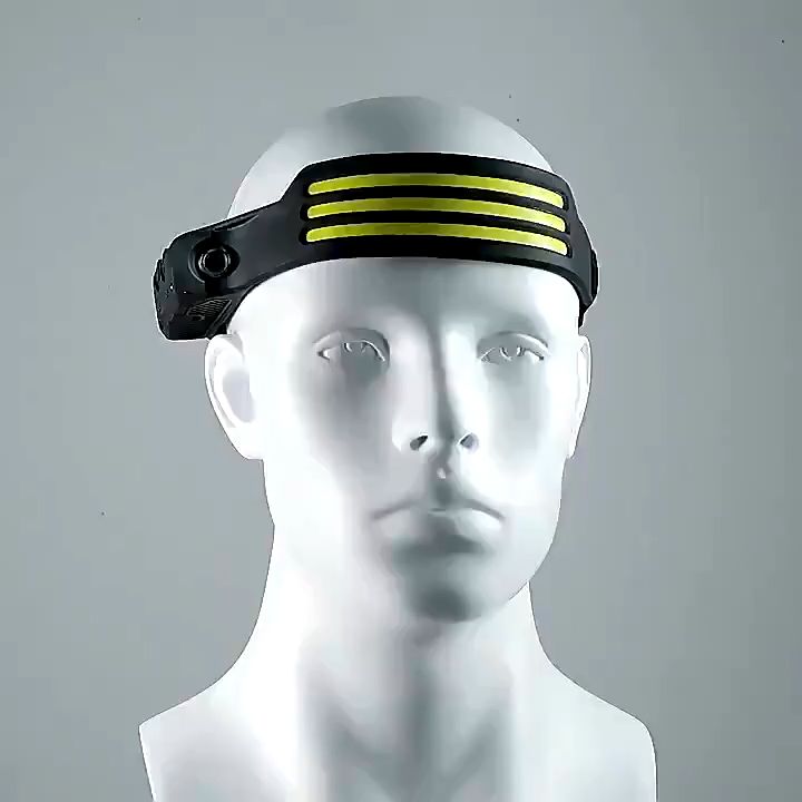 Headlamp LED Headlight USB Rechargeable Flashlight Waterproof Night ...