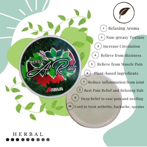 Pain Reliever Menthol Rub Herbal A-Rub | Lazada PH