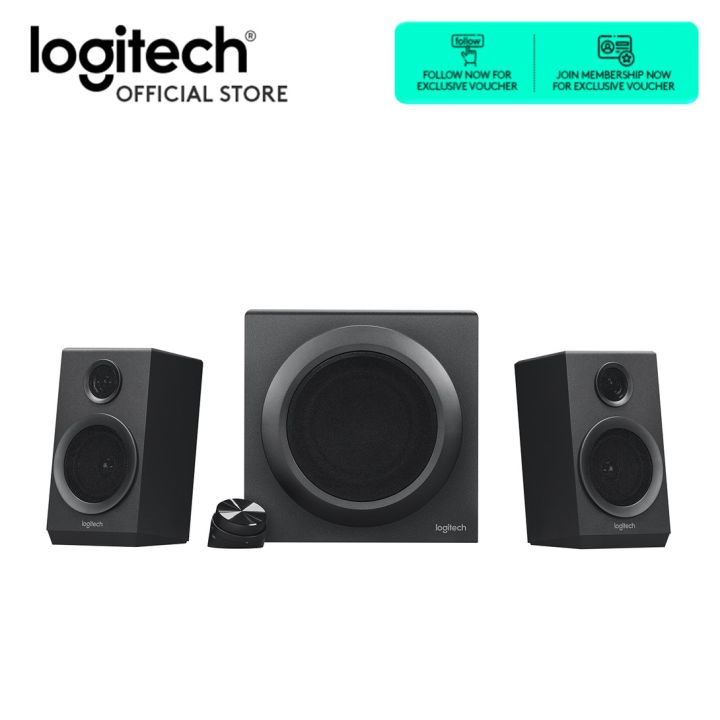 Logitech Z333 2.1 Multimedia Speaker System with Subwoofer, EU PLUG ...