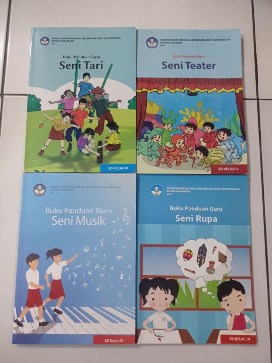 BUKU PANDUAN GURU SENI RUPA KLS 4 SD KURIKULUM MERDEKA | Lazada Indonesia